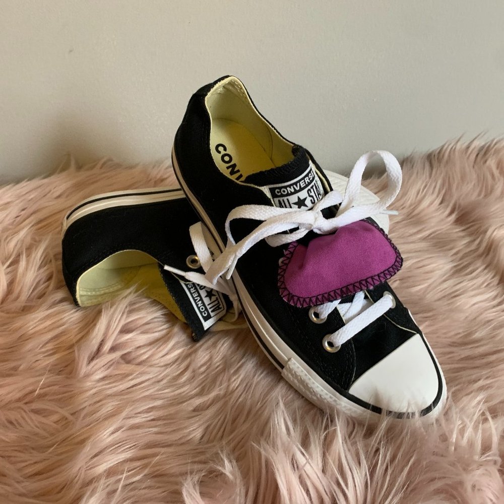 New! Converse Chuck Taylor All Star Double Tongue Ox … - Gem